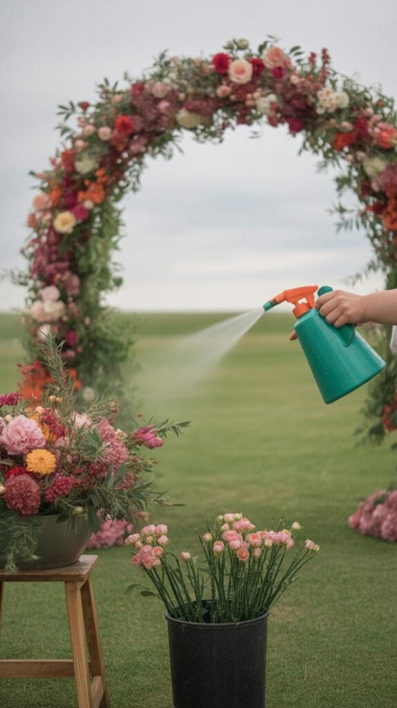 Create a Stunning Wedding Flower Arch on a Budget